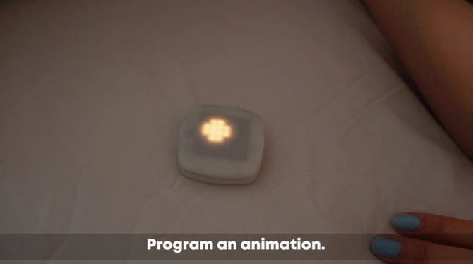 女性创意编程社区imagiLabs的网红产品：LED配饰，随心而变，编程由你！-智造-南京合越智能~柔性传感器-可穿戴传感器与人机协作交互数字化